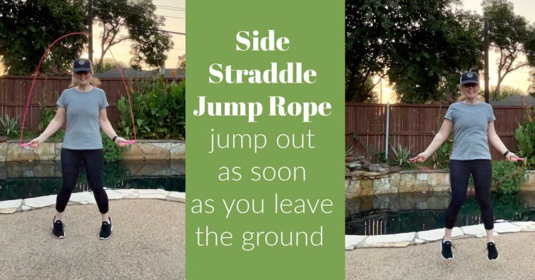 Jump Rope Skills Tutorials for Beginners: Side Straddle